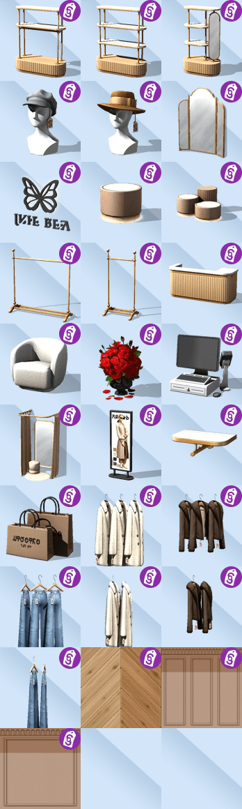 Shopping Therapy Pack Max20 & Joliebean - Gallery - The Sims 4 Build ...