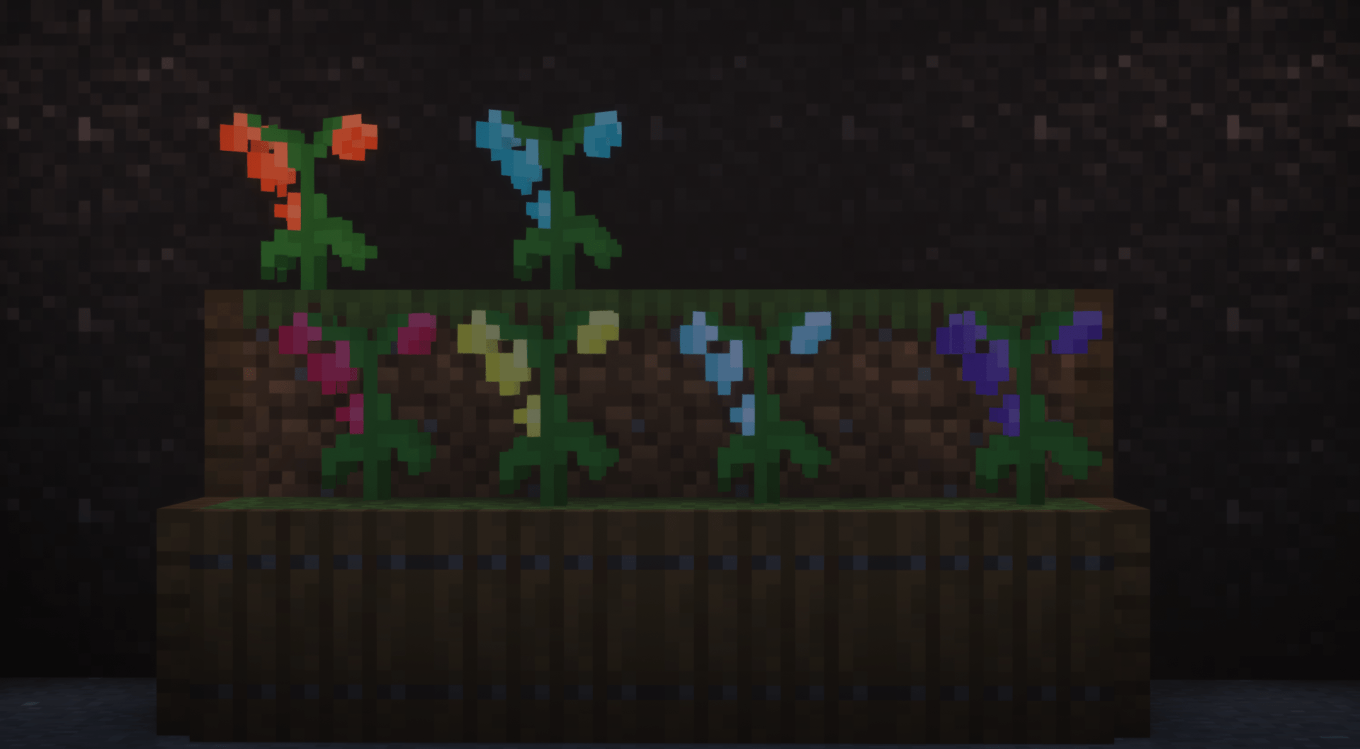 Hue Blooms (More Flowers) - Gallery - Minecraft Mods - CurseForge