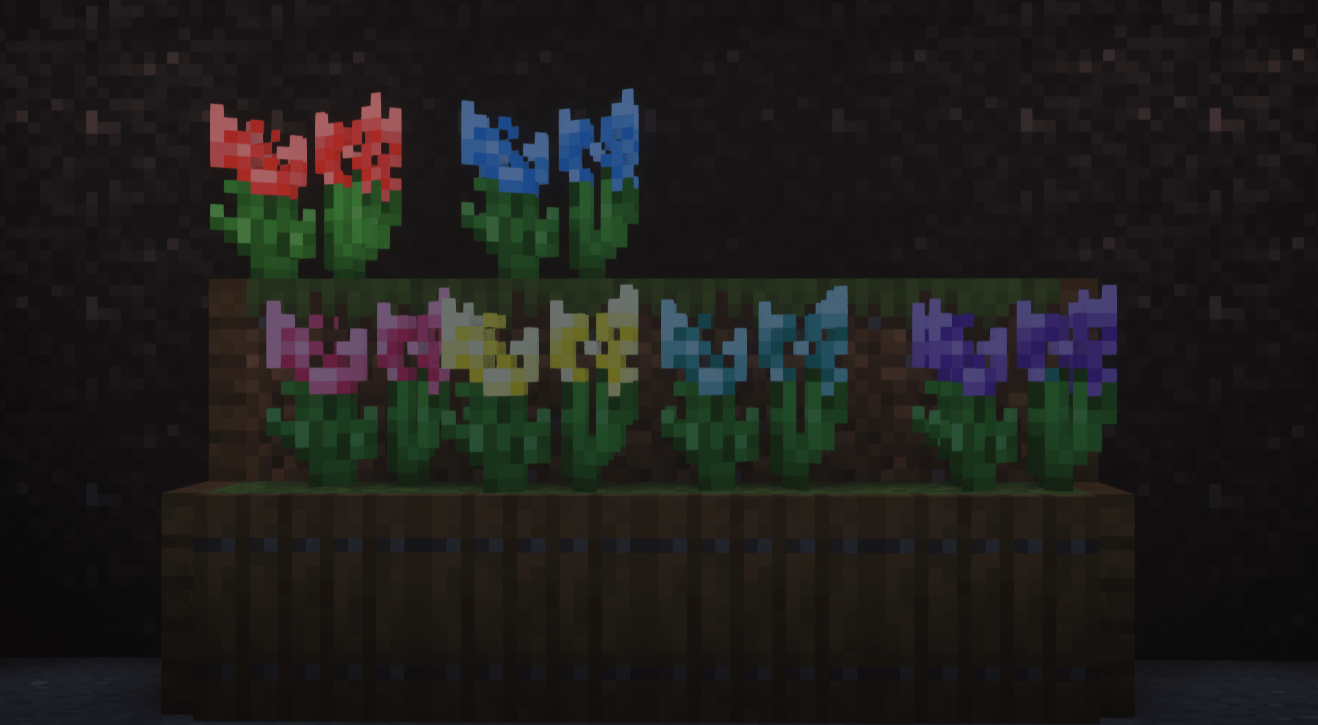 Hue Blooms (More Flowers) - Gallery - Minecraft Mods - CurseForge