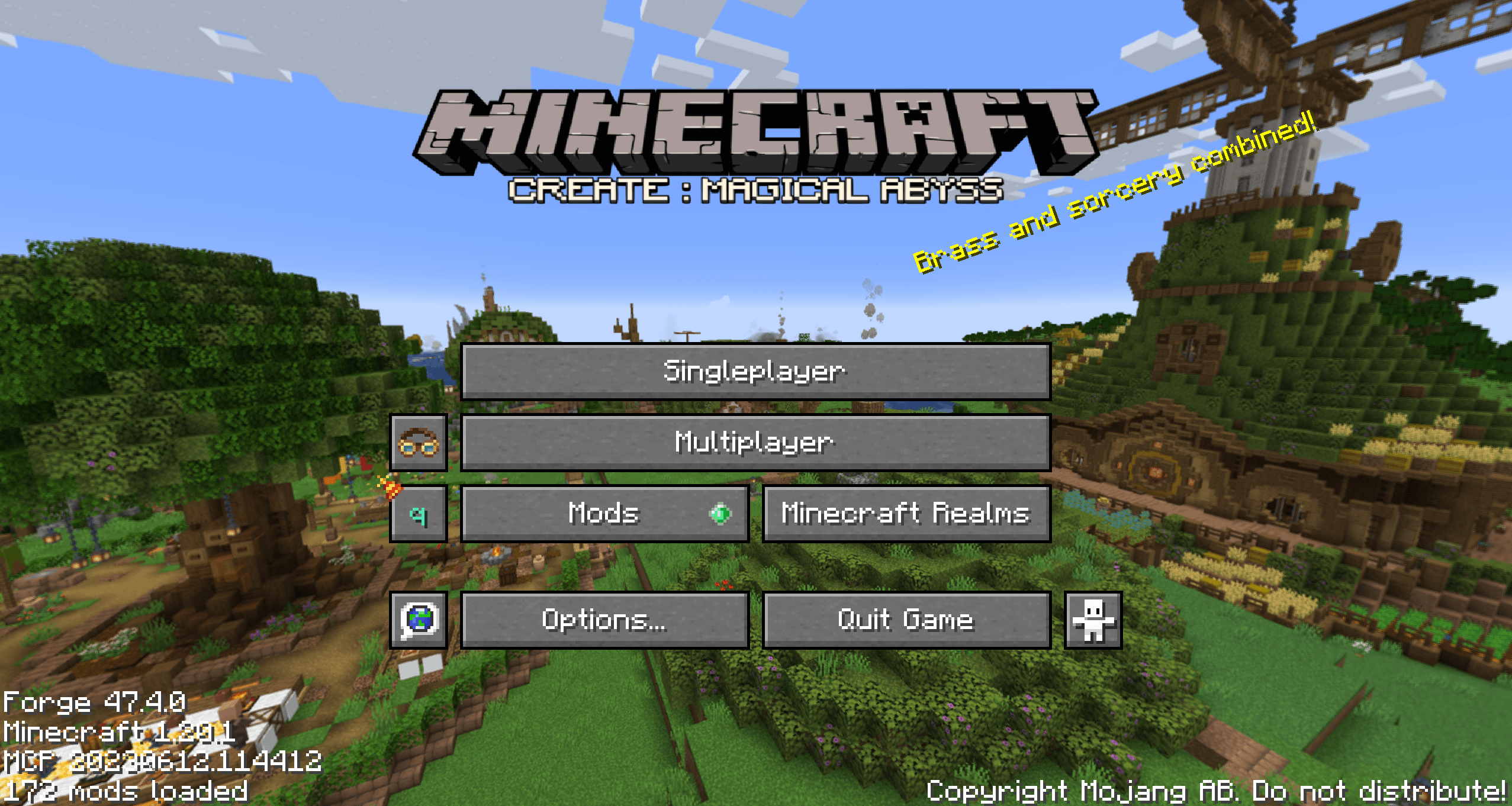Create : Magical Abyss - Menu - Gallery - Minecraft Resource Packs ...