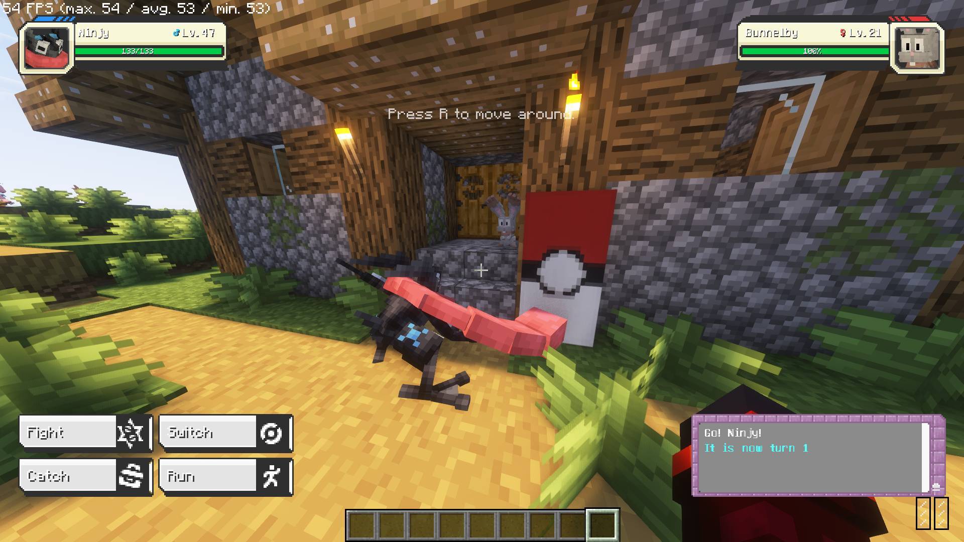 Pokemon Fire Red and Leaf Green interface for cobblemon. - Gallery - Minecraft Resource Packs ...