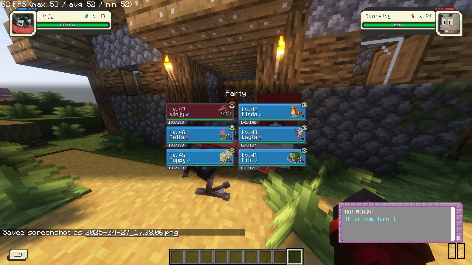 Pokemon Fire Red and Leaf Green interface for cobblemon. - Gallery - Minecraft Resource Packs ...