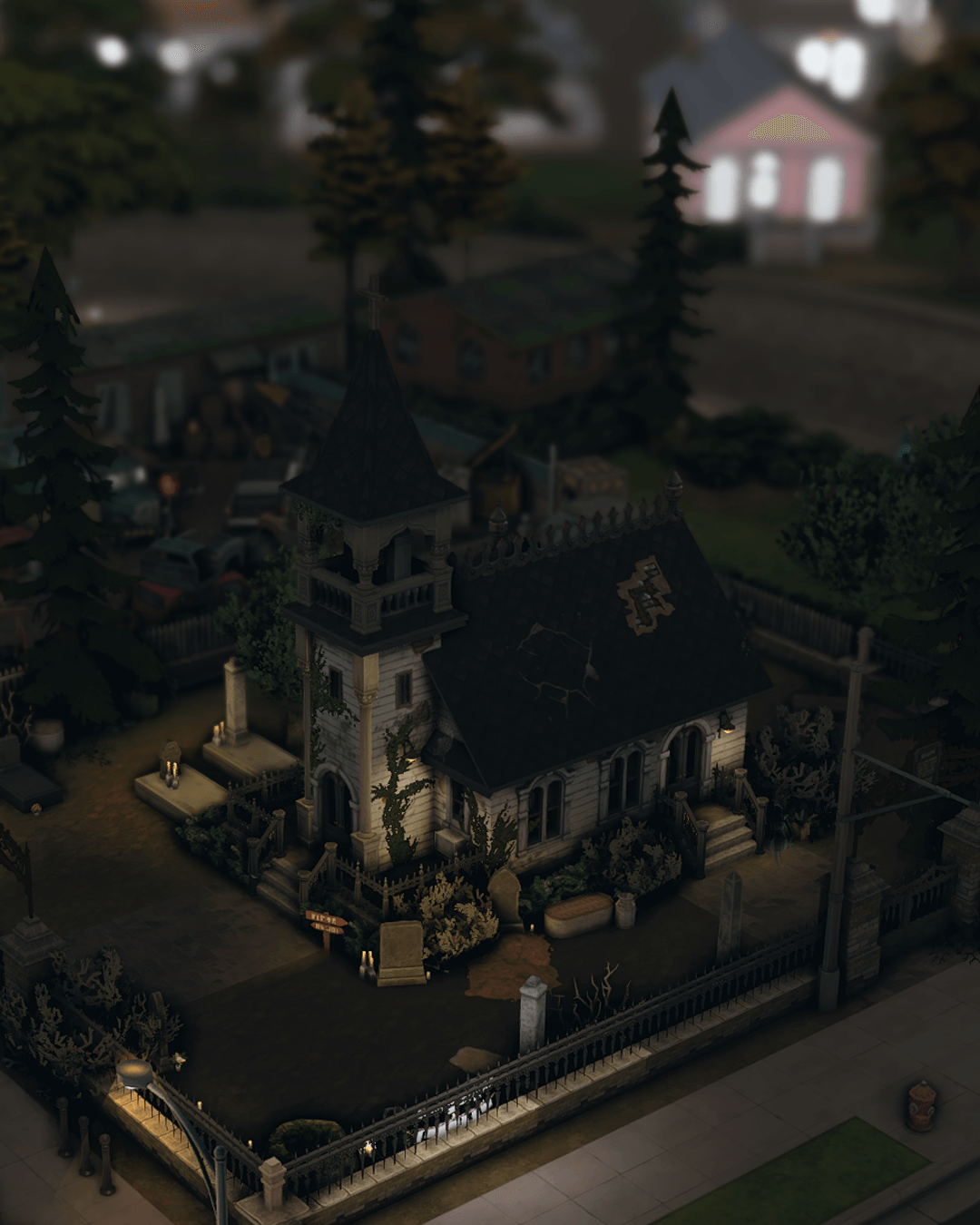 Cemetery and a Car Graveyard - Gallery - The Sims 4 Rooms / Lots ...