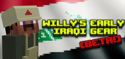 Willy's early Iraqi gear | Minecraft PE Addons