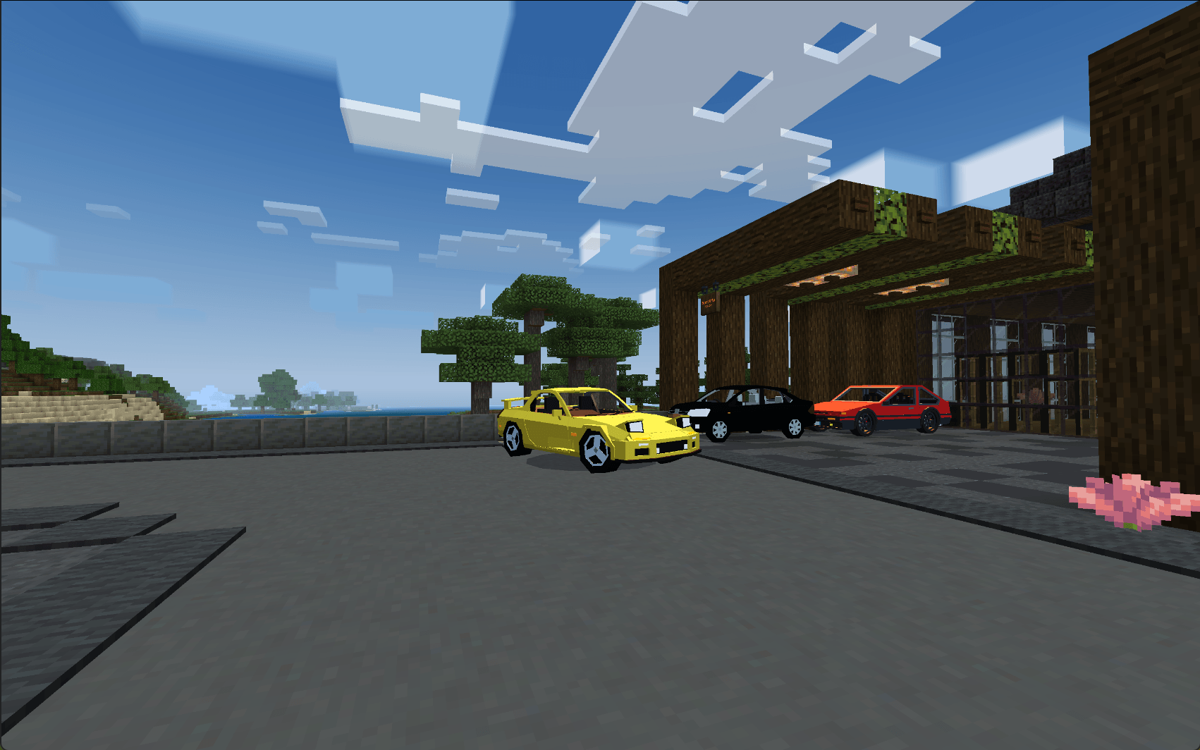 FD RX7, Mazda - Simple Car Series - Gallery - Minecraft Bedrock Addons ...