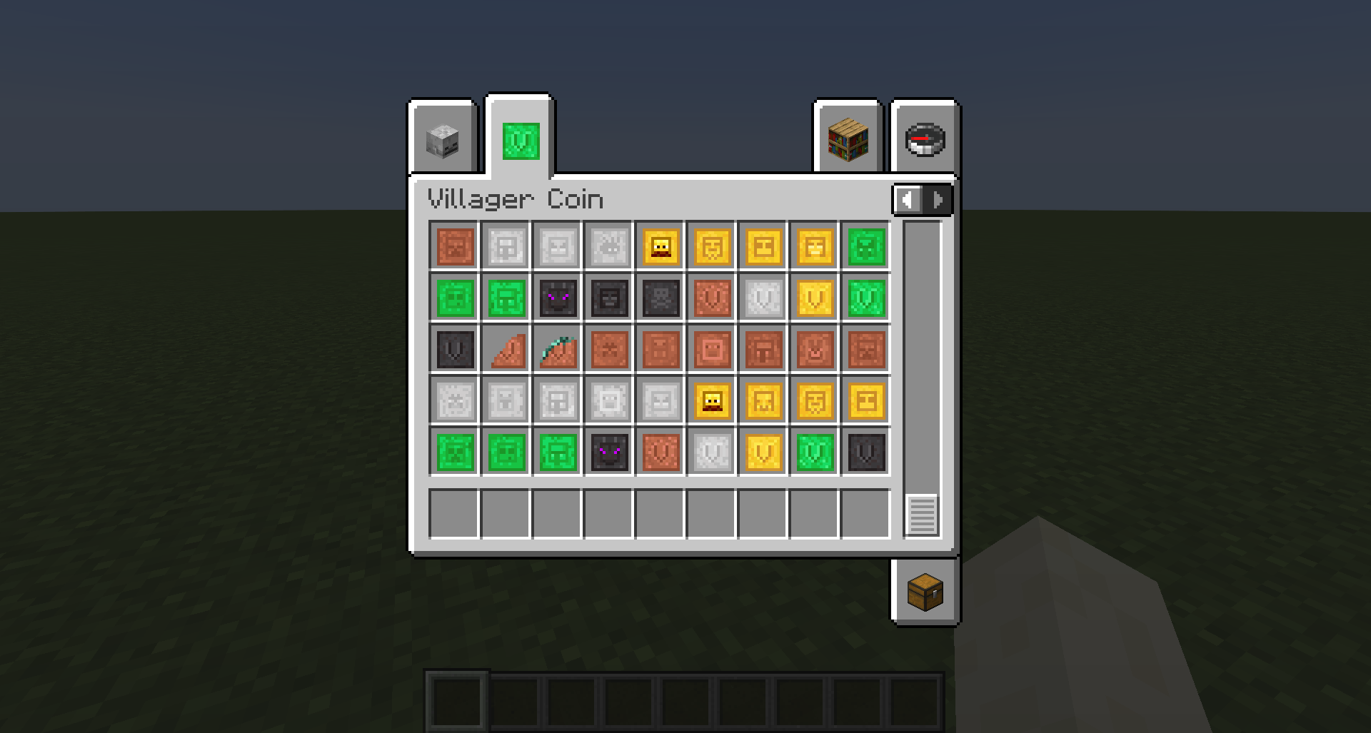 Square Coins for Villager Coin - Minecraft Resource Packs - CurseForge