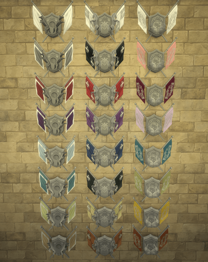 Beast's Shield and Flags - Gallery - The Sims 4 Build / Buy - CurseForge