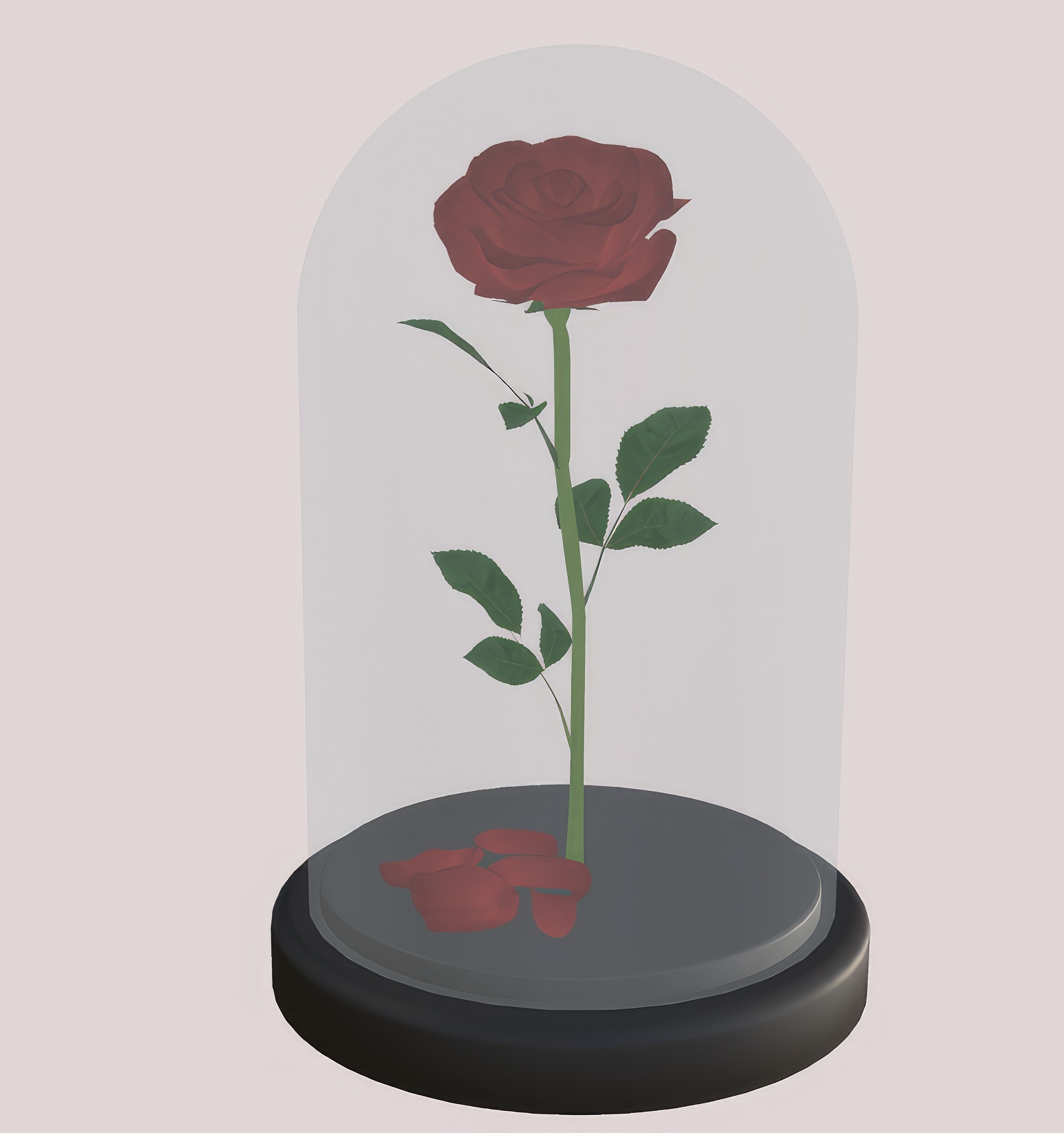 Rose in glass case - set - The Sims 4 Build / Buy - CurseForge