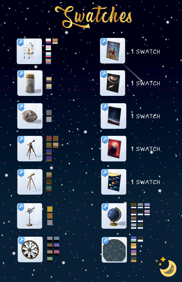 Astronomy Stuff - Gallery - The Sims 4 Build / Buy - CurseForge