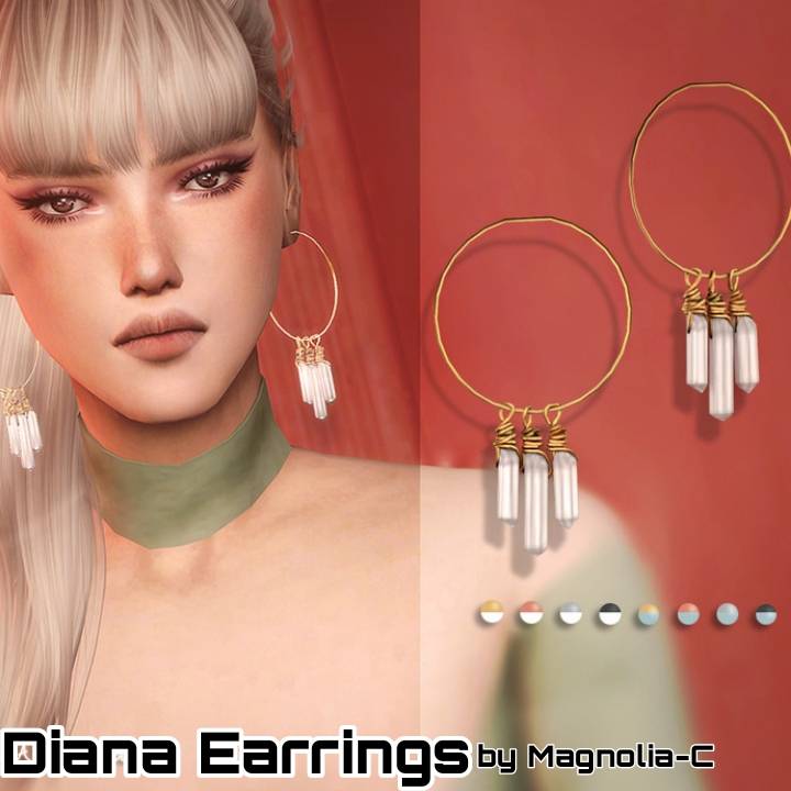 Diana Earrings Set - Gallery - The Sims 4 Create a Sim - CurseForge