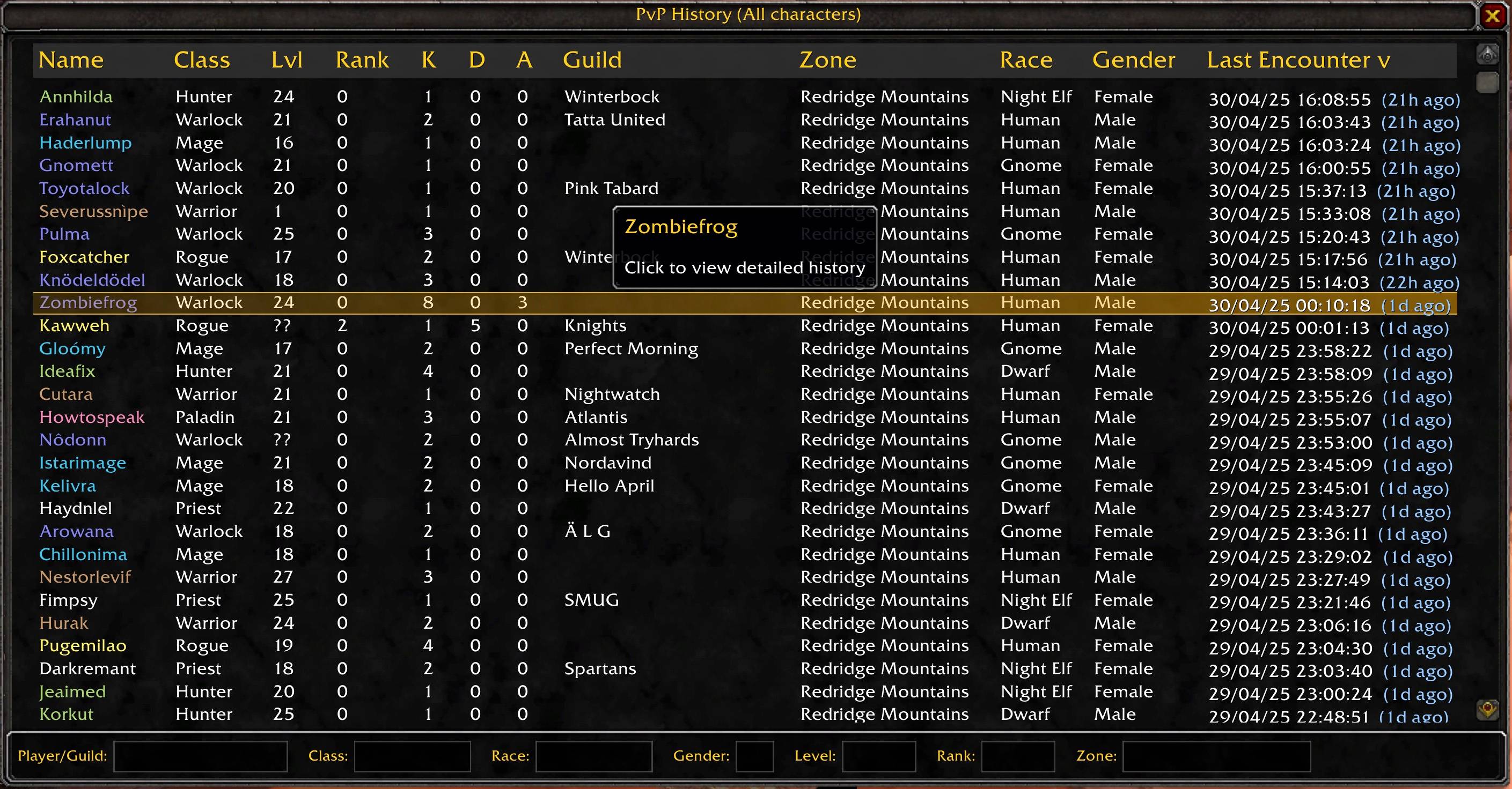 PvP Stats (Classic) - World of Warcraft Addons - CurseForge
