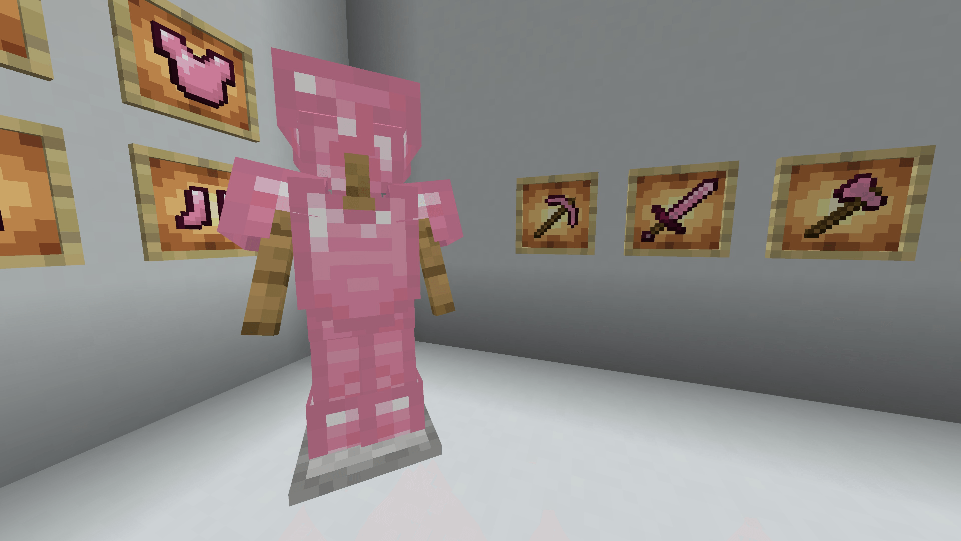 Scarlett's Pink Netherite - Gallery - Minecraft Bedrock Texture Packs ...