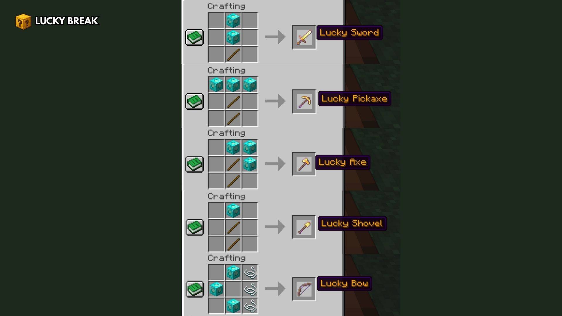 Lucky Break - Gallery - Minecraft Mods - CurseForge