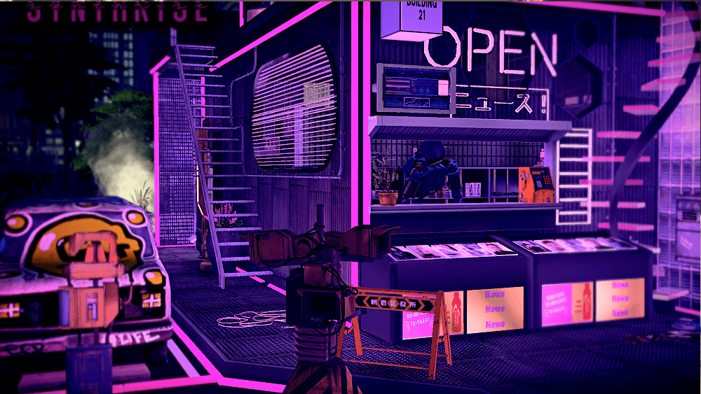 Synthrise – Neon Dreams in a Dystopian Future - Gallery - The Sims 4 ...