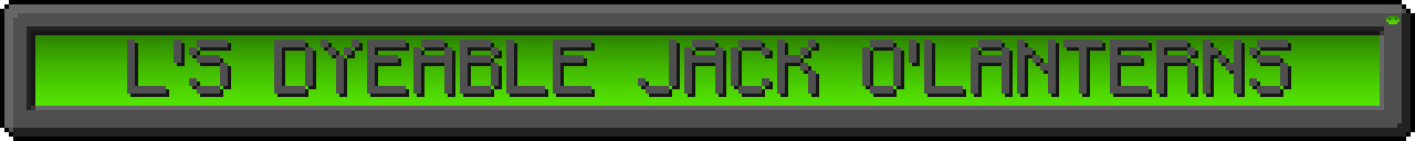 L's Dyeable Jack o'Lanterns - Minecraft Mods - CurseForge