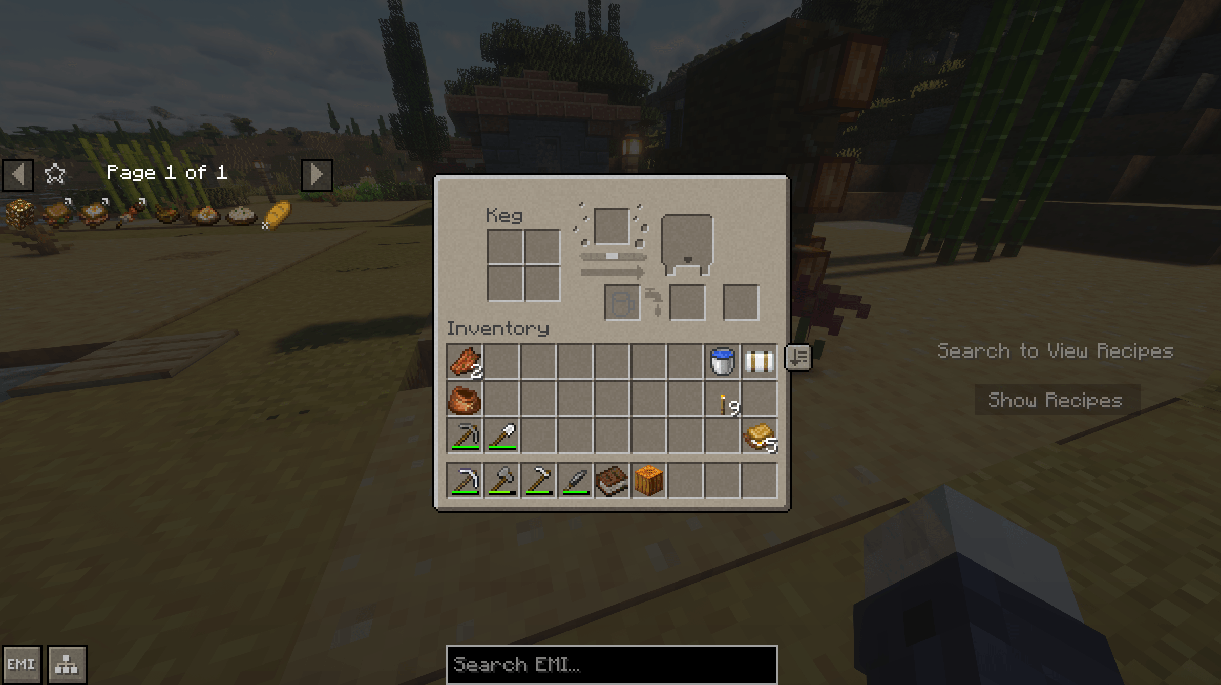 Earthy GUI - Gallery - Minecraft Resource Packs - CurseForge
