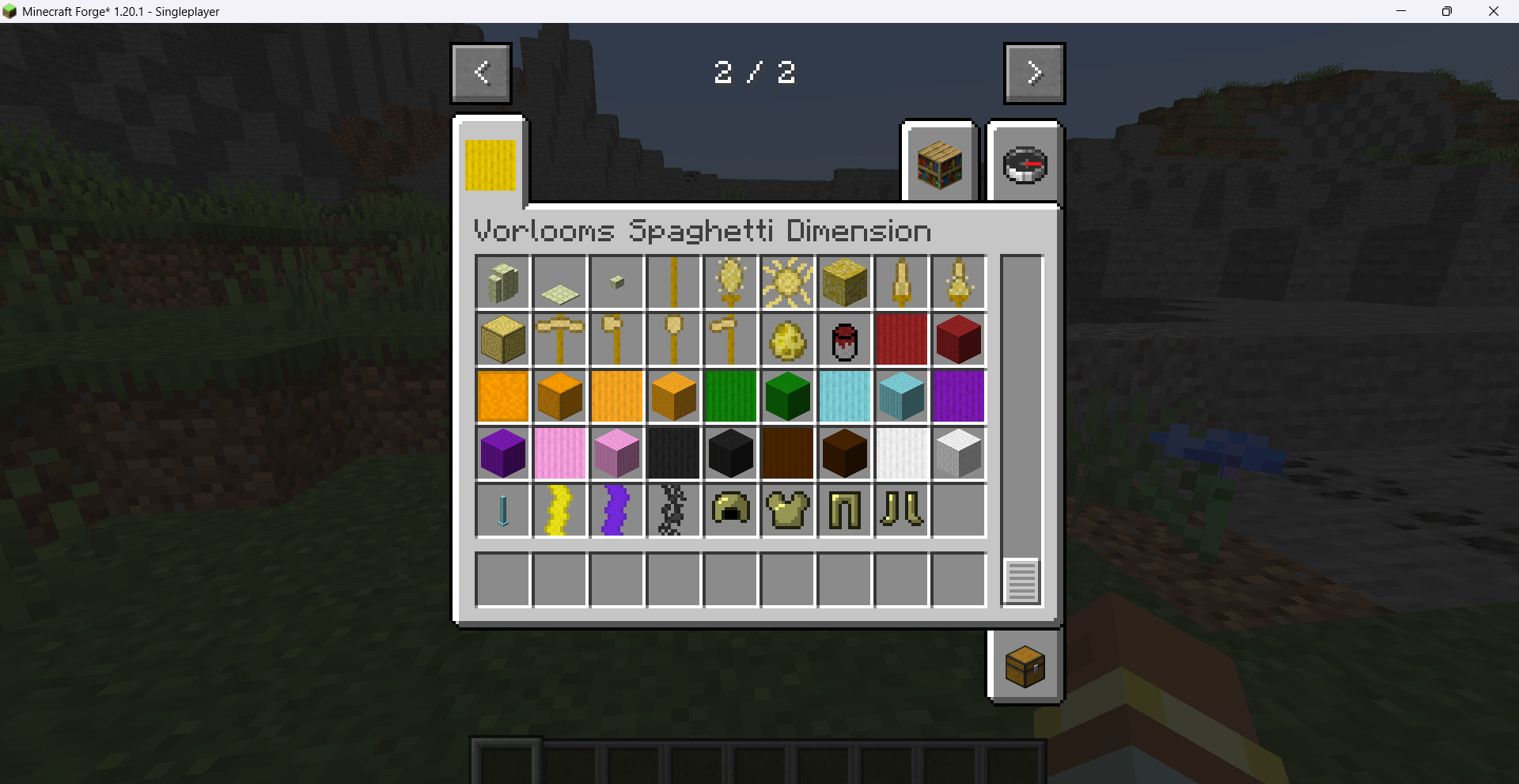 Vorloom's Spaghetti Dimension - Gallery - Minecraft Mods - CurseForge