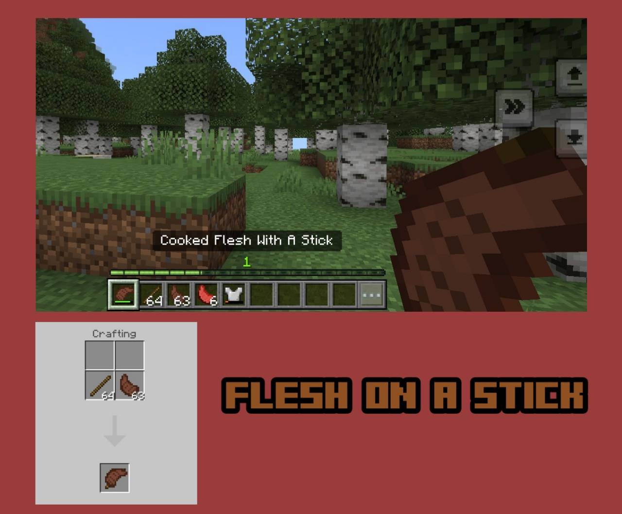 Player's Meat - Gallery - Minecraft Bedrock Addons - CurseForge