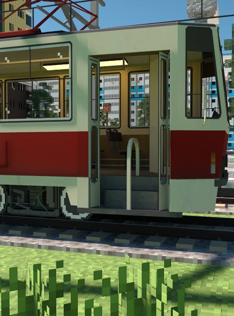 Tram Tatra T6b5 update mtc - Gallery - Minecraft Addons - CurseForge