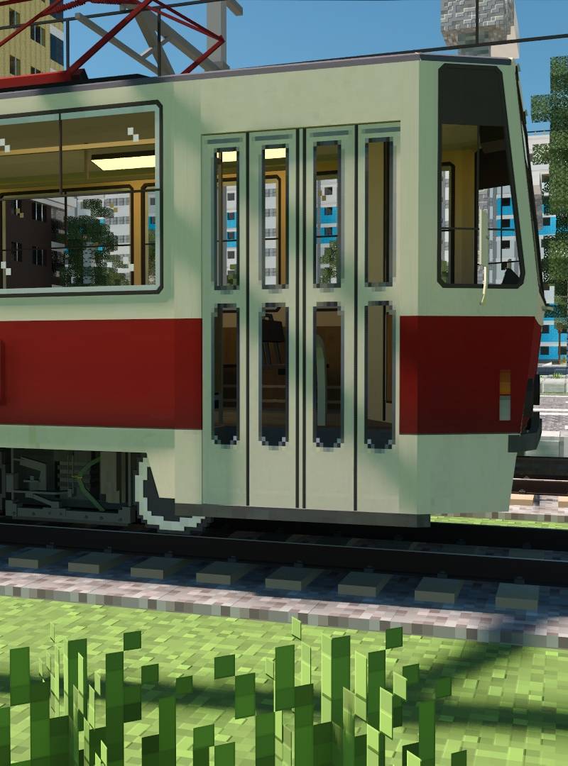 Tram Tatra T6b5 update mtc - Gallery - Minecraft Addons - CurseForge