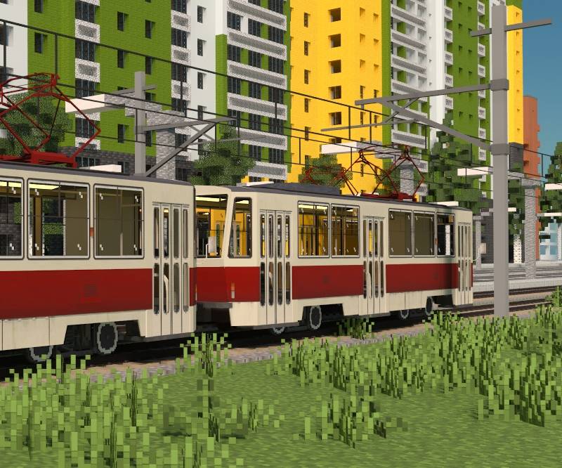 Tram Tatra T6b5 update mtc - Gallery - Minecraft Addons - CurseForge