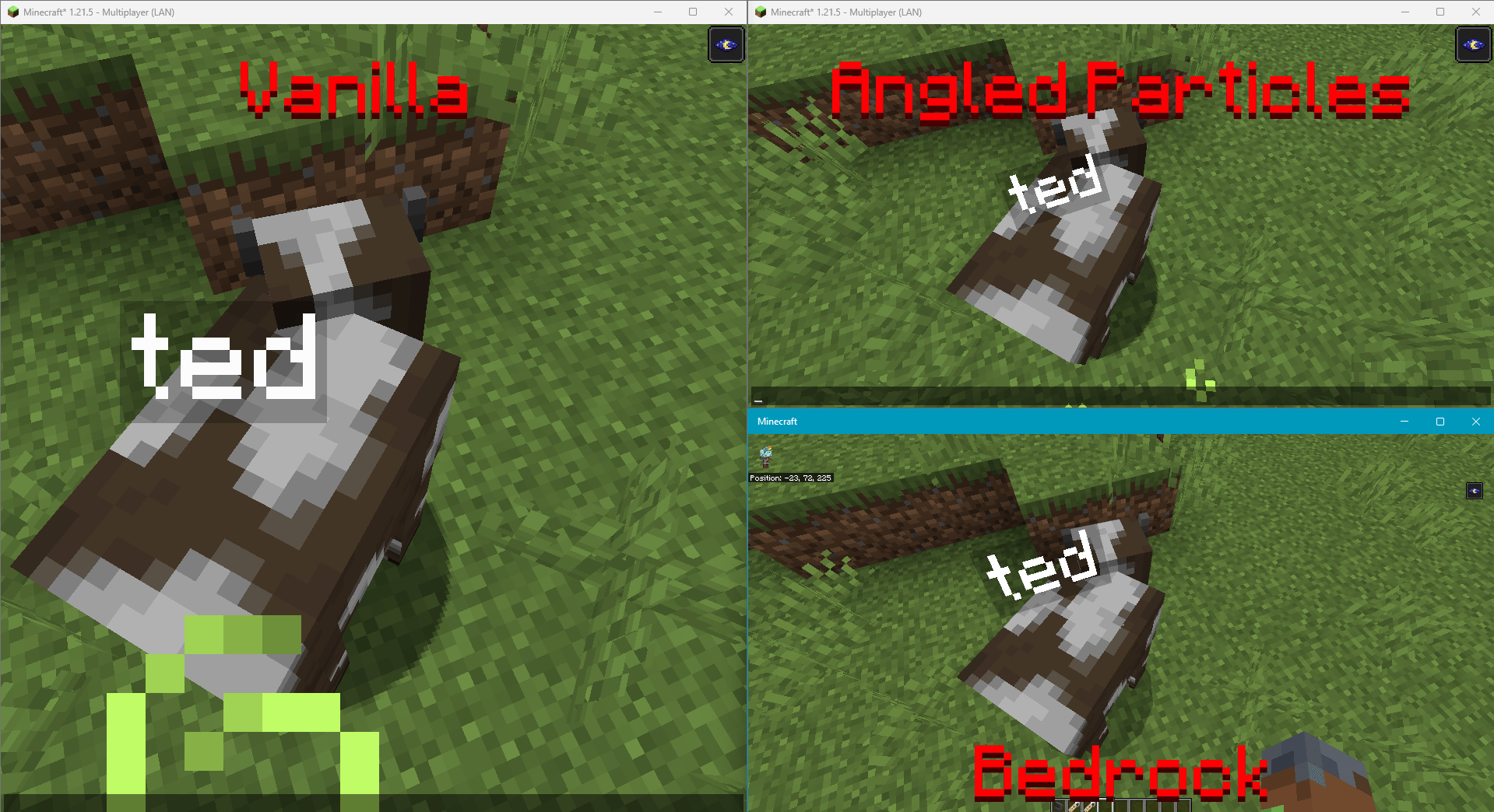 Angled Particles - Gallery - Minecraft Mods - CurseForge