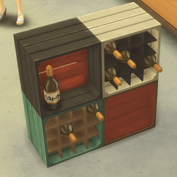 [SINSIM] Modular Wooden Crates (13 Items) - Gallery - The Sims 4 Build ...