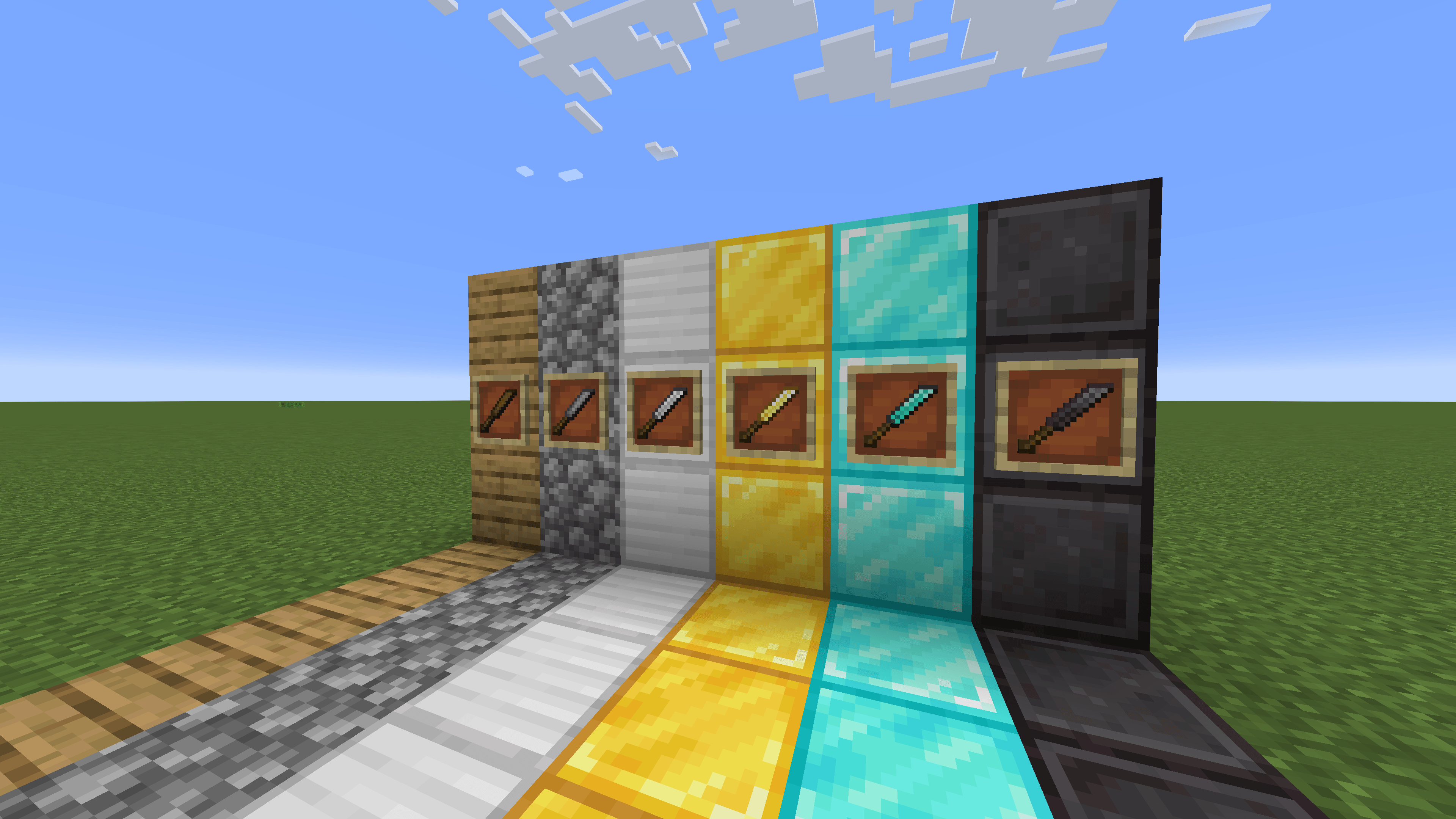 Crafting Table Swords - Minecraft Resource Packs - CurseForge