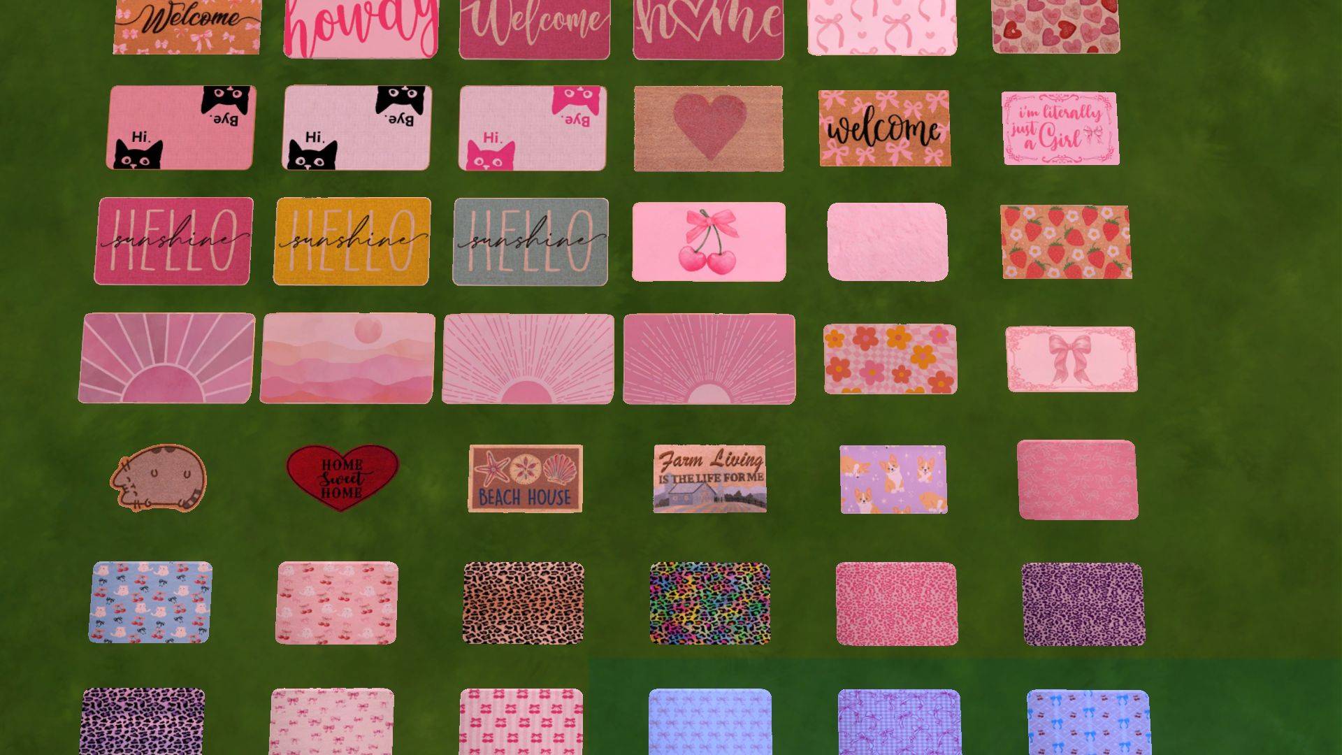 Cute Welcome Mat - Gallery - The Sims 4 Build / Buy - CurseForge
