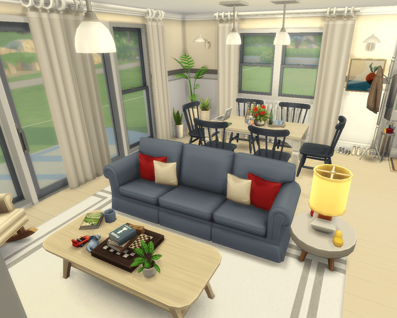 Blue Family Apartment - Gallery - The Sims 4 Rooms / Lots - CurseForge