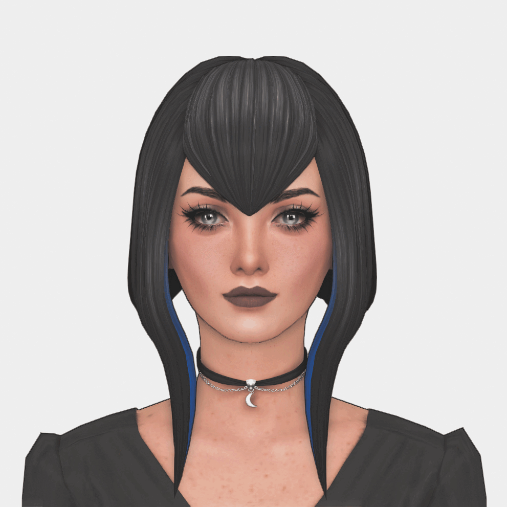 Aza Hair & Overlay - The Sims 4 Create a Sim - CurseForge