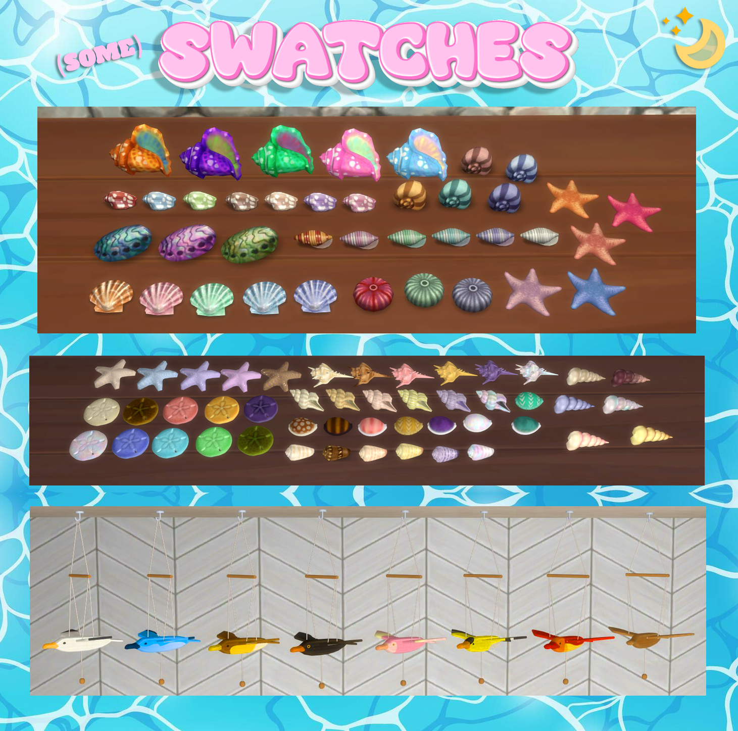 Seashells Set - Gallery - The Sims 4 Build / Buy - CurseForge