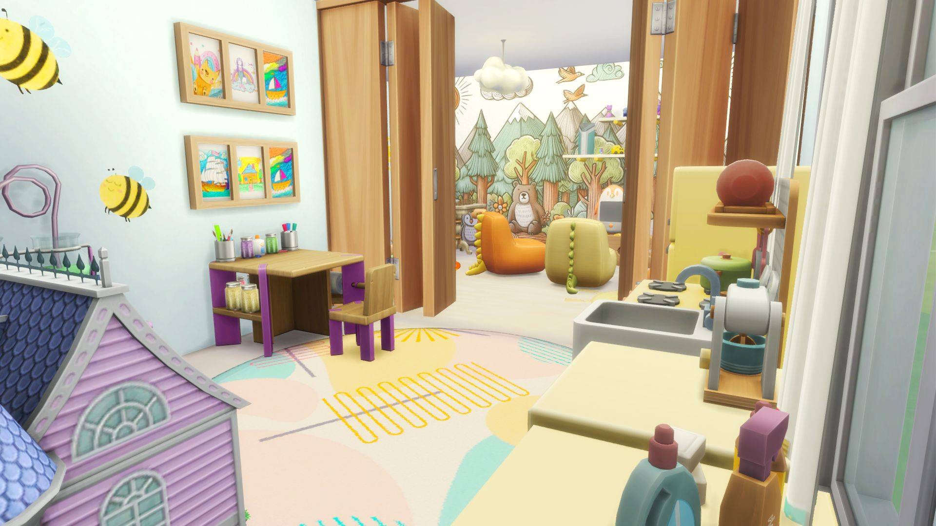 Dreamy Kids Playroom - The Sims 4 Rooms / Lots - CurseForge