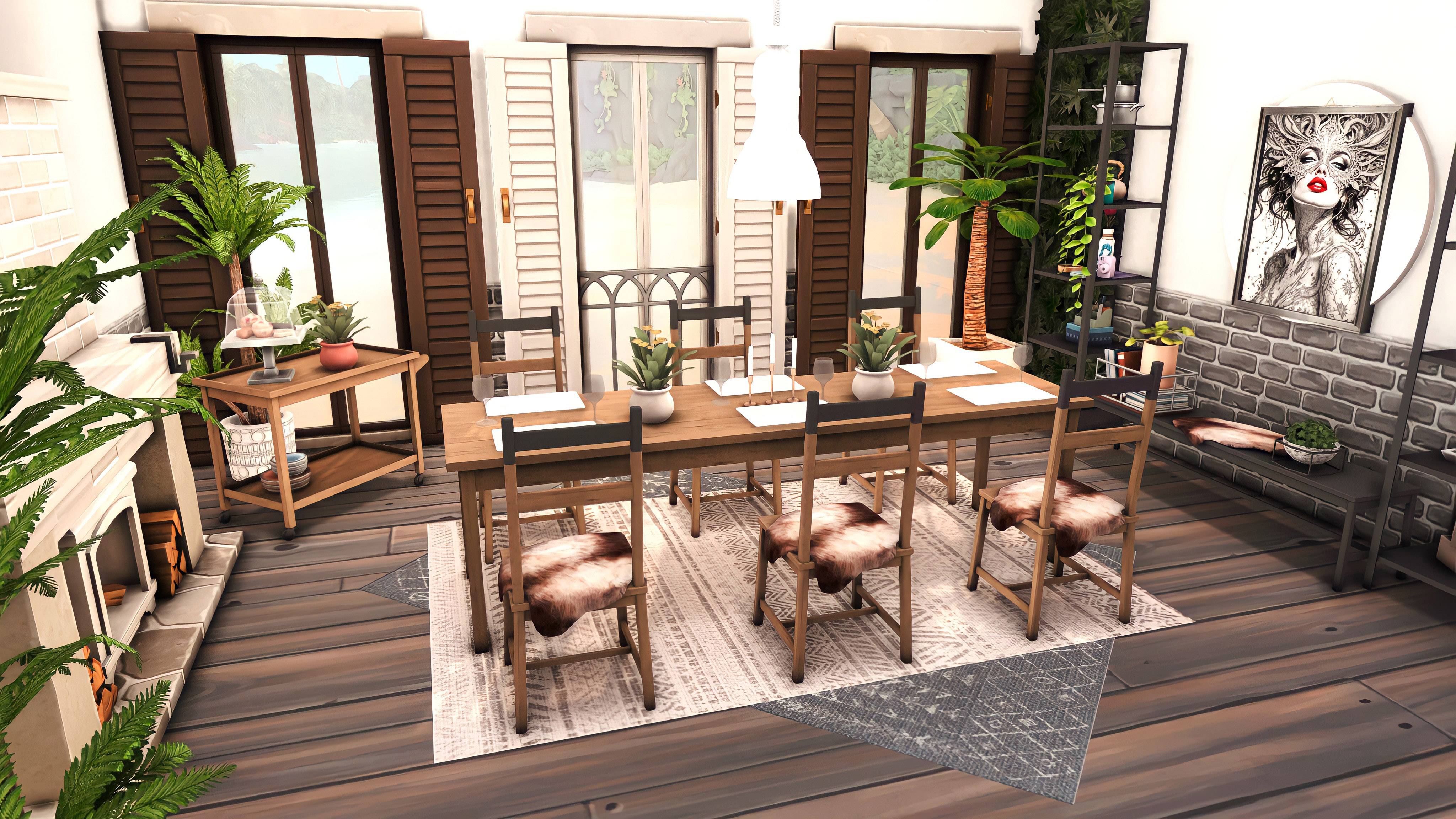 Mandi Dining Room - Gallery - The Sims 4 Rooms / Lots - CurseForge