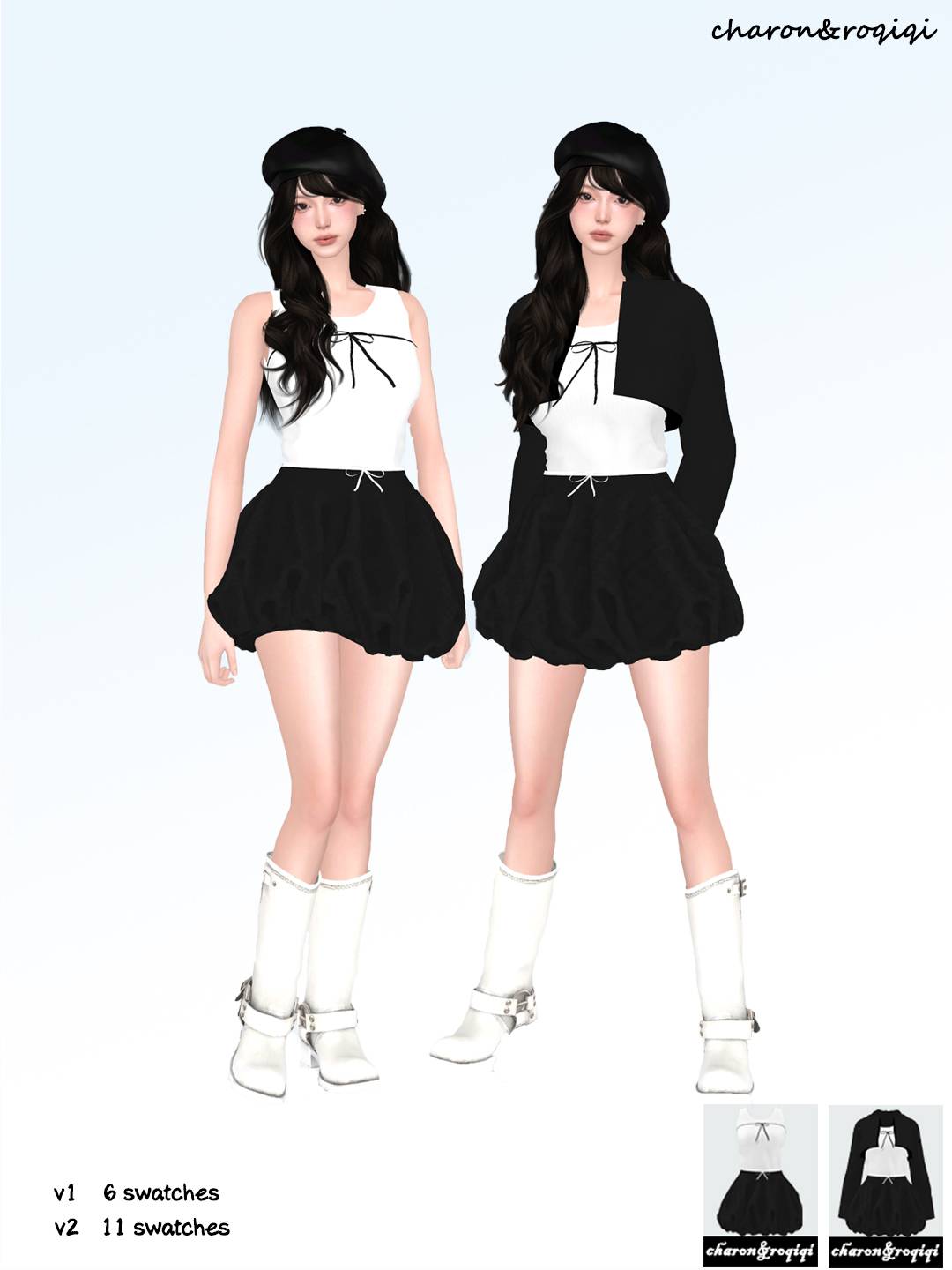 [charon&roqiqi]250405dress - Gallery - The Sims 4 Create a Sim - CurseForge