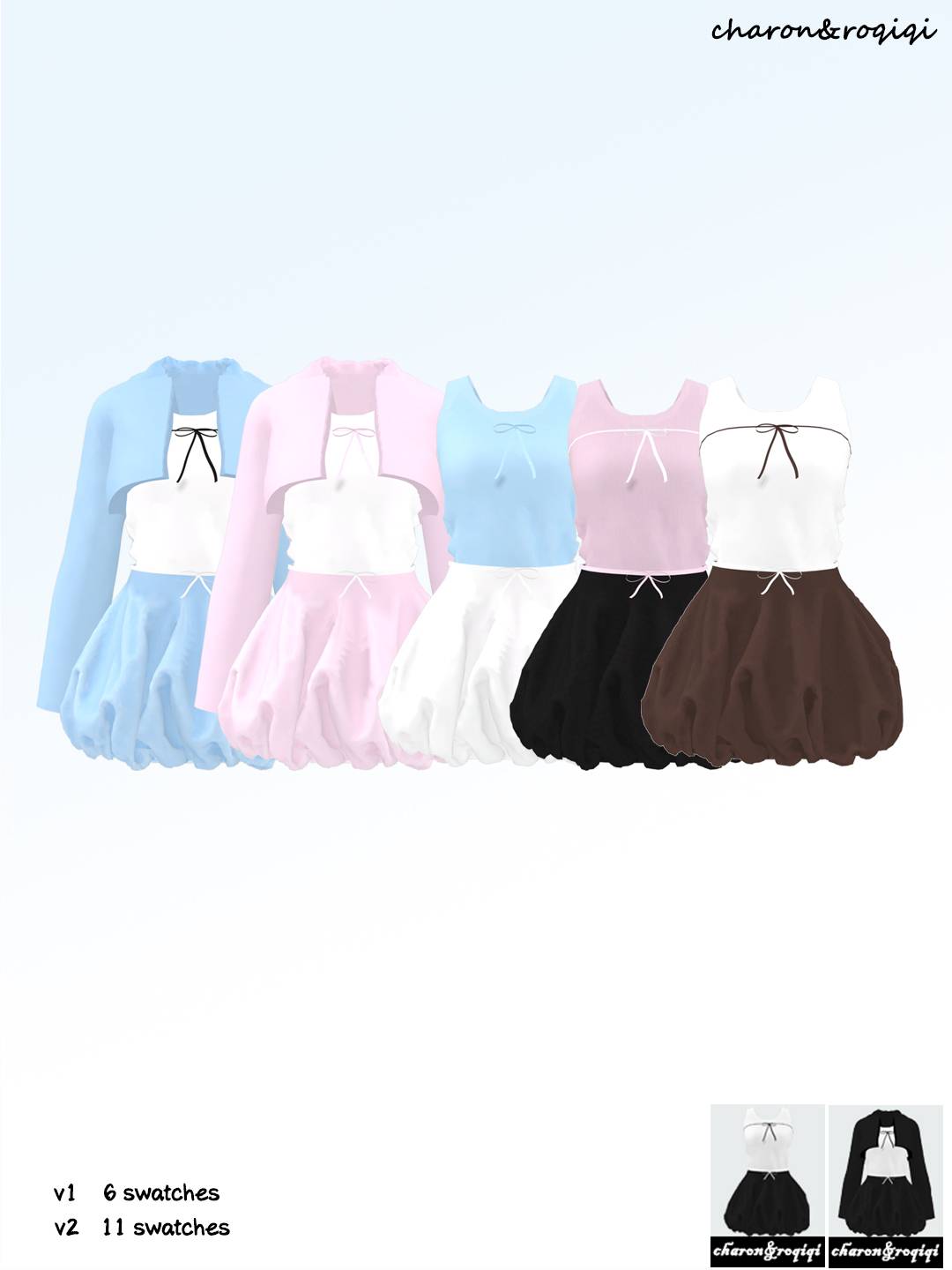 [charon&roqiqi]250405dress - Gallery - The Sims 4 Create a Sim - CurseForge