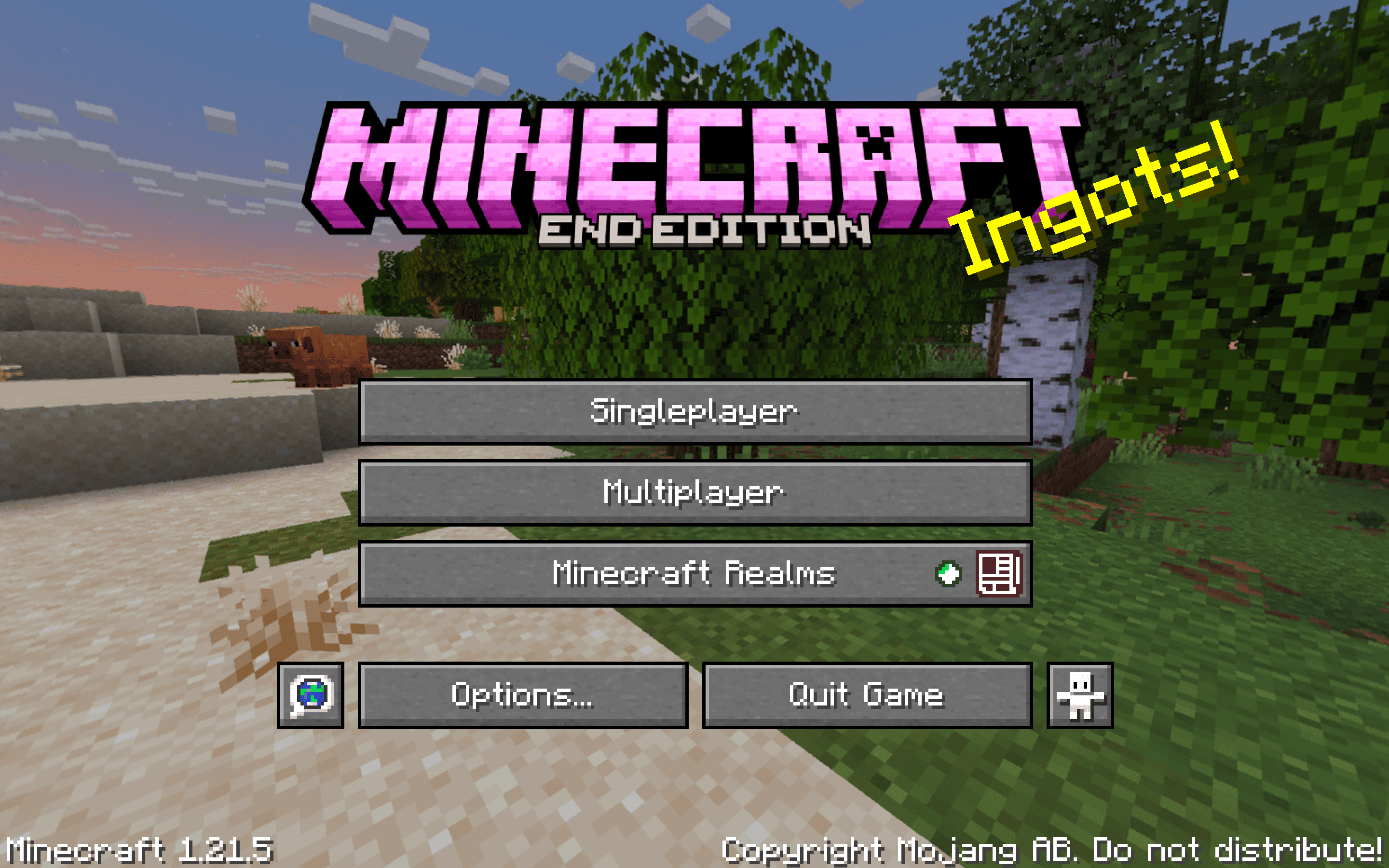 End Stone Title Menu - Minecraft Resource Packs - CurseForge