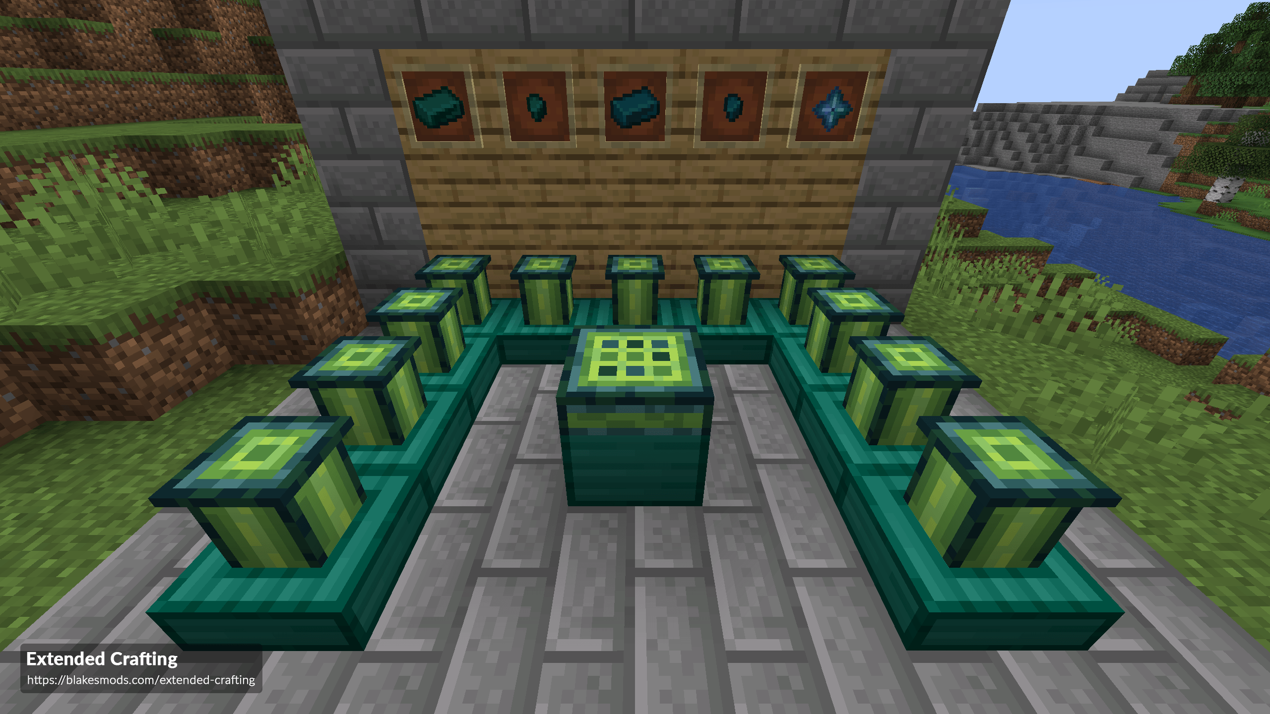 Minecraft Crafting Table Room