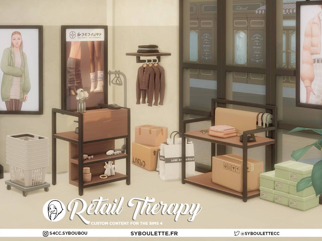 Retail Therapy set (2025) - Gallery - The Sims 4 Build / Buy - CurseForge