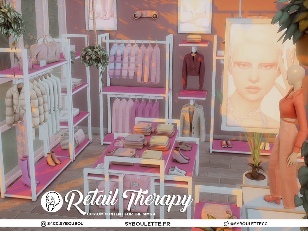 Retail Therapy set (2025) - Gallery - The Sims 4 Build / Buy - CurseForge