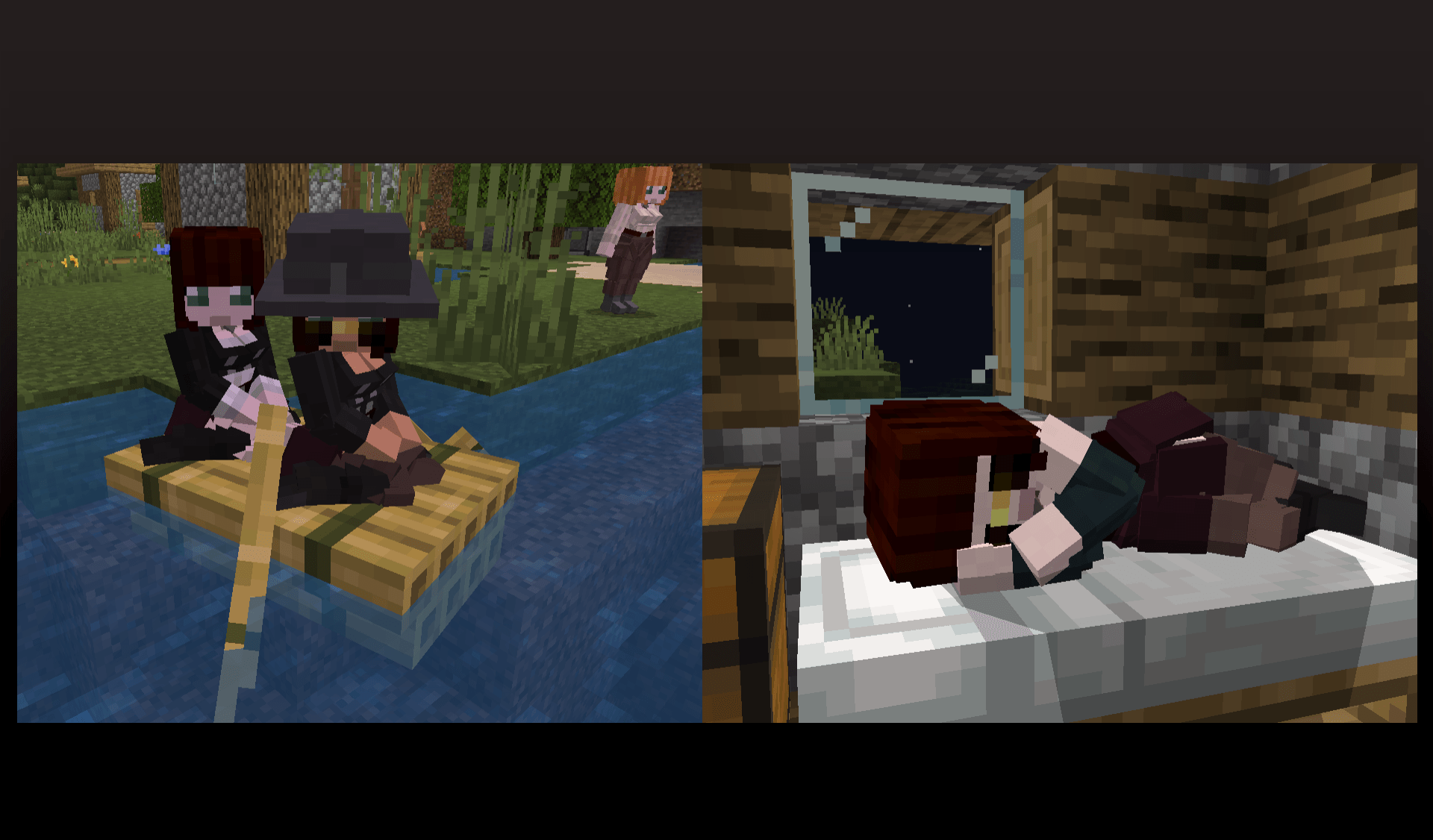 Village girls TP - Minecraft Bedrock Texture Packs - CurseForge