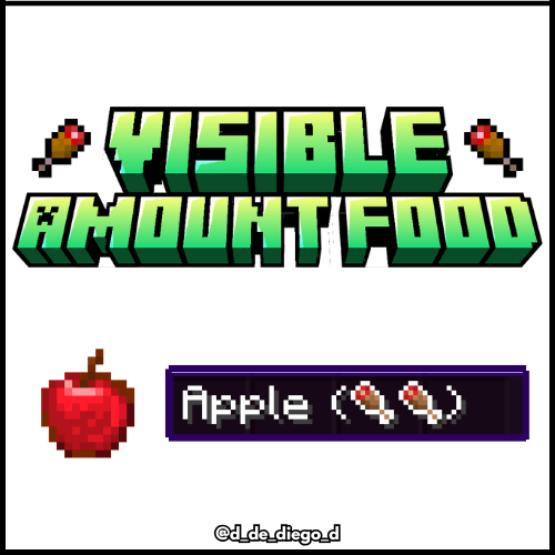 Visible Amount Food - Minecraft Resource Packs - CurseForge