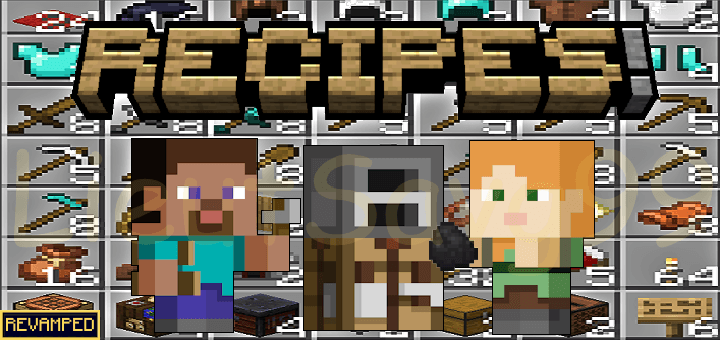 Recipes! - Gallery - Minecraft Bedrock Addons - CurseForge