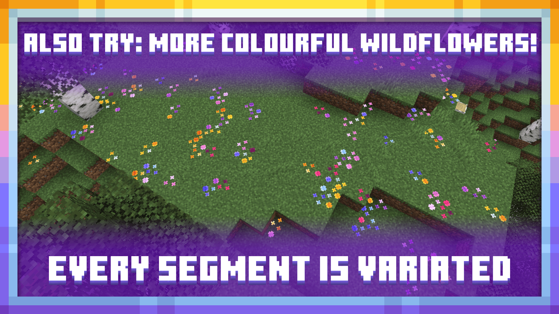Colourful Wildflowers - Minecraft Resource Packs - CurseForge