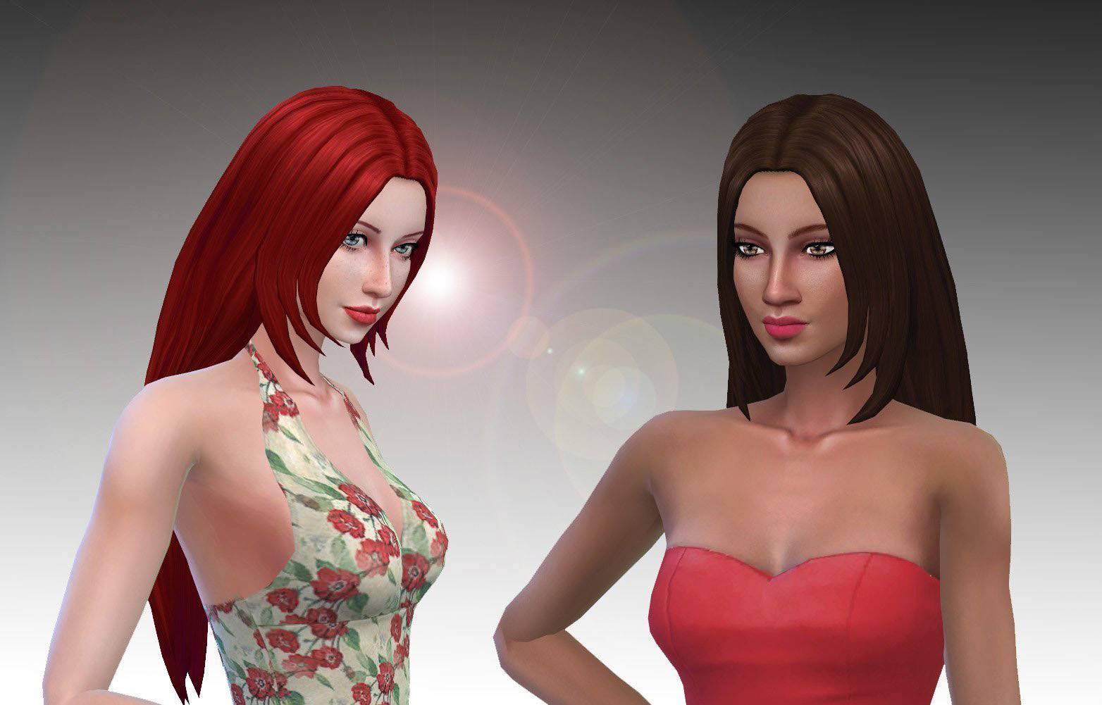 Hannah Hairstyle - The Sims 4 Create a Sim - CurseForge