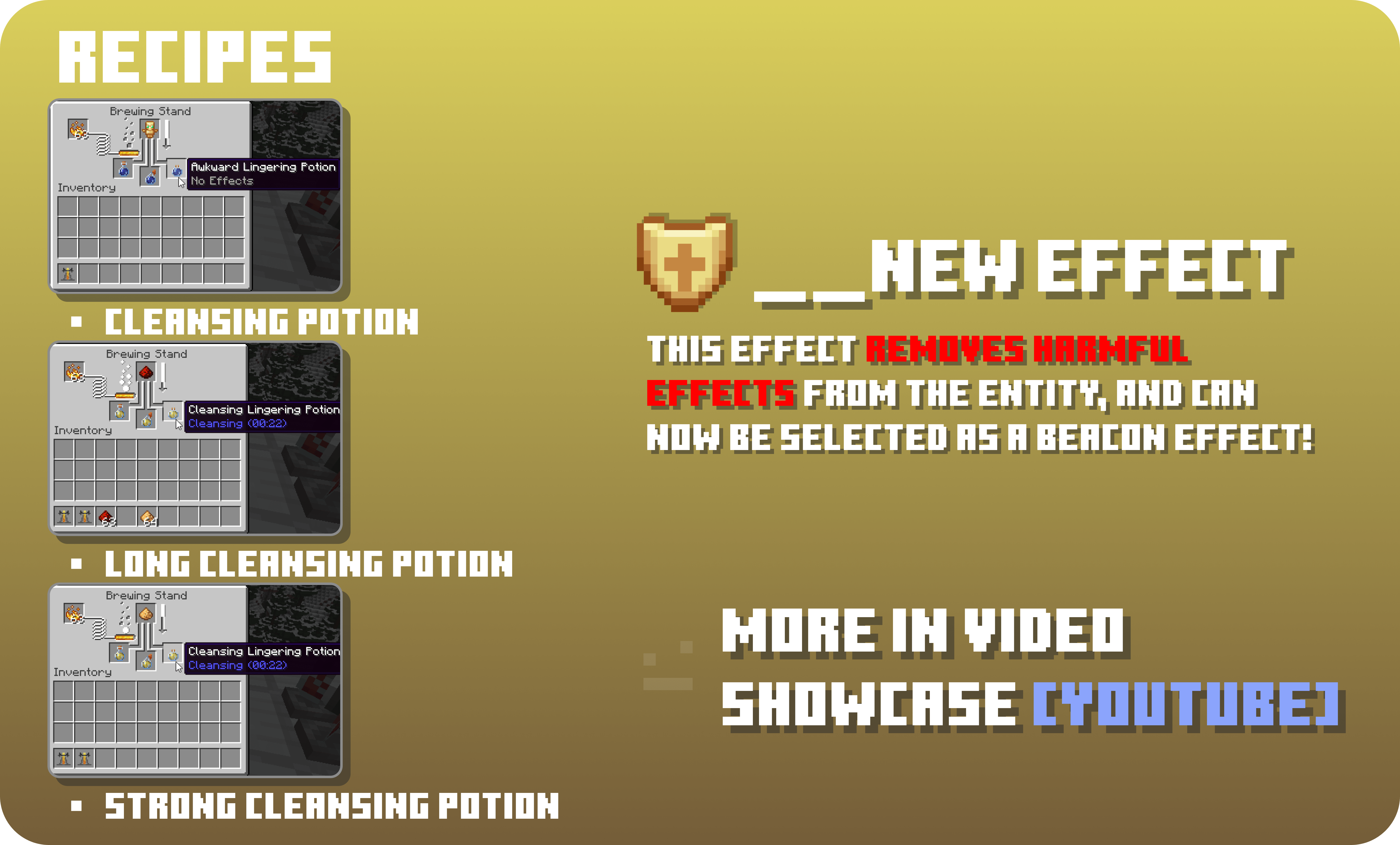 Cleansing Potion - Gallery - Minecraft Mods - CurseForge