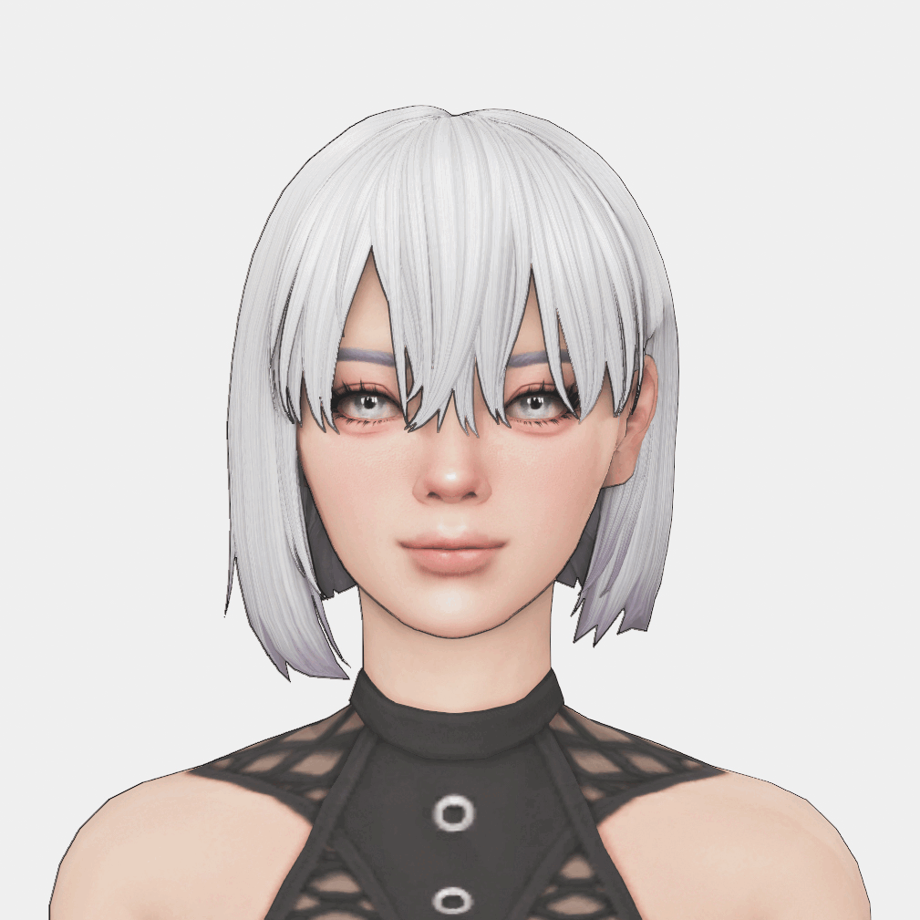Enju Hair - Short Version - The Sims 4 Create a Sim - CurseForge