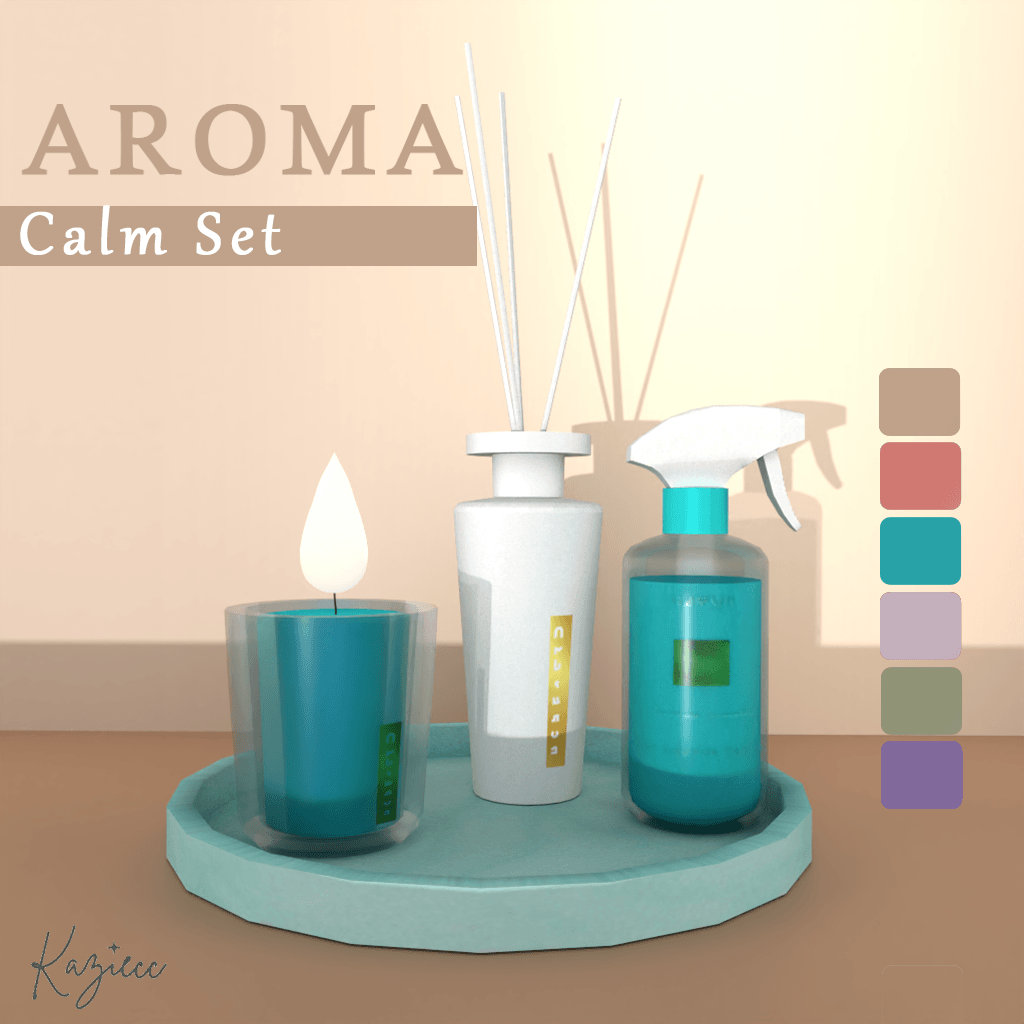Kaziecc ~ Aroma Calm Set - Gallery - The Sims 4 Build / Buy - CurseForge