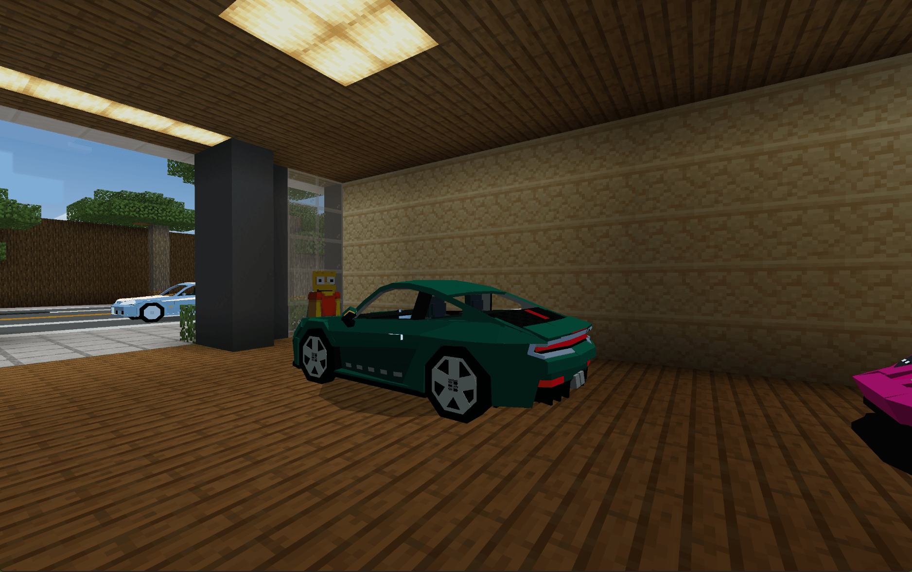 Porsche 992, 911 - Simple Car Series - Gallery - Minecraft Bedrock ...