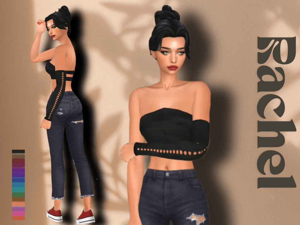 RACHEL - The Sims 4 Create a Sim - CurseForge